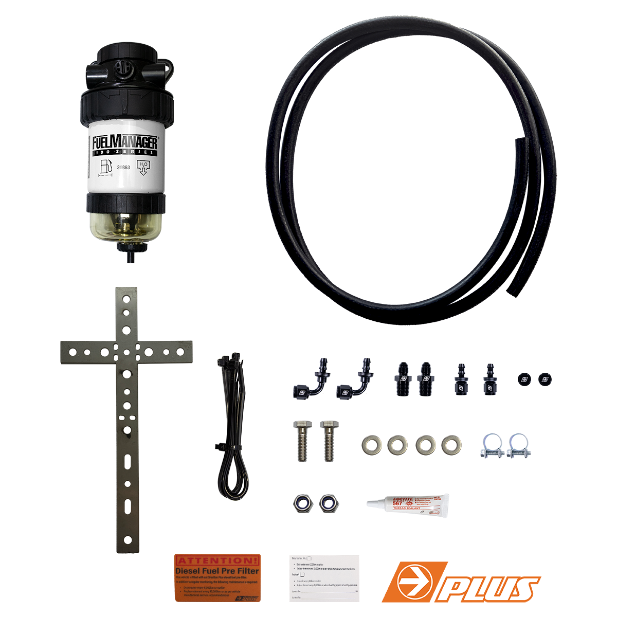 Universal 8mm Fuel Manager Pre-Filter Kit (FM804DPK)