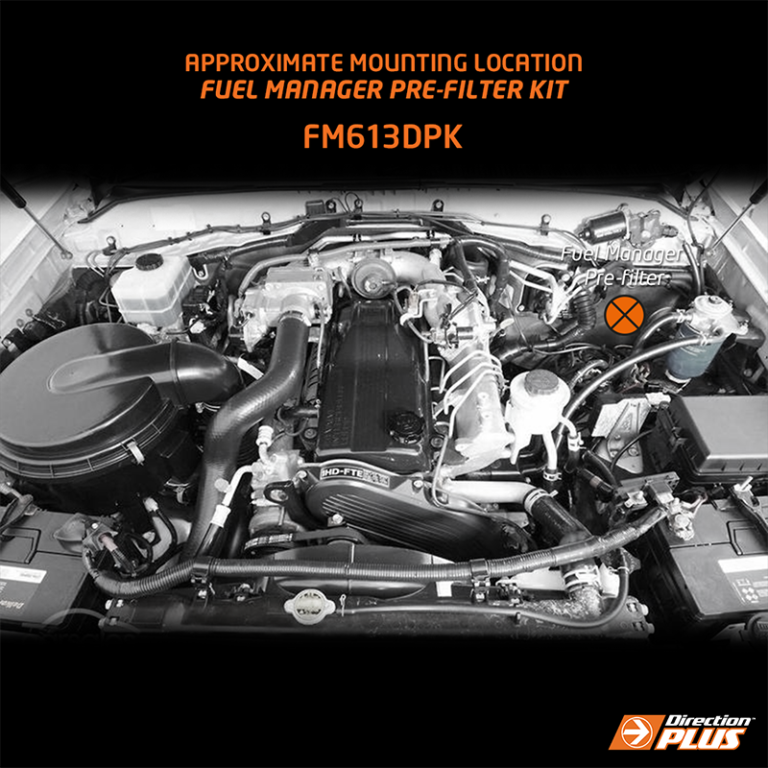 Fuel Manager Pre-Filter Kit for D-Max & BT-50 | Direction Plus