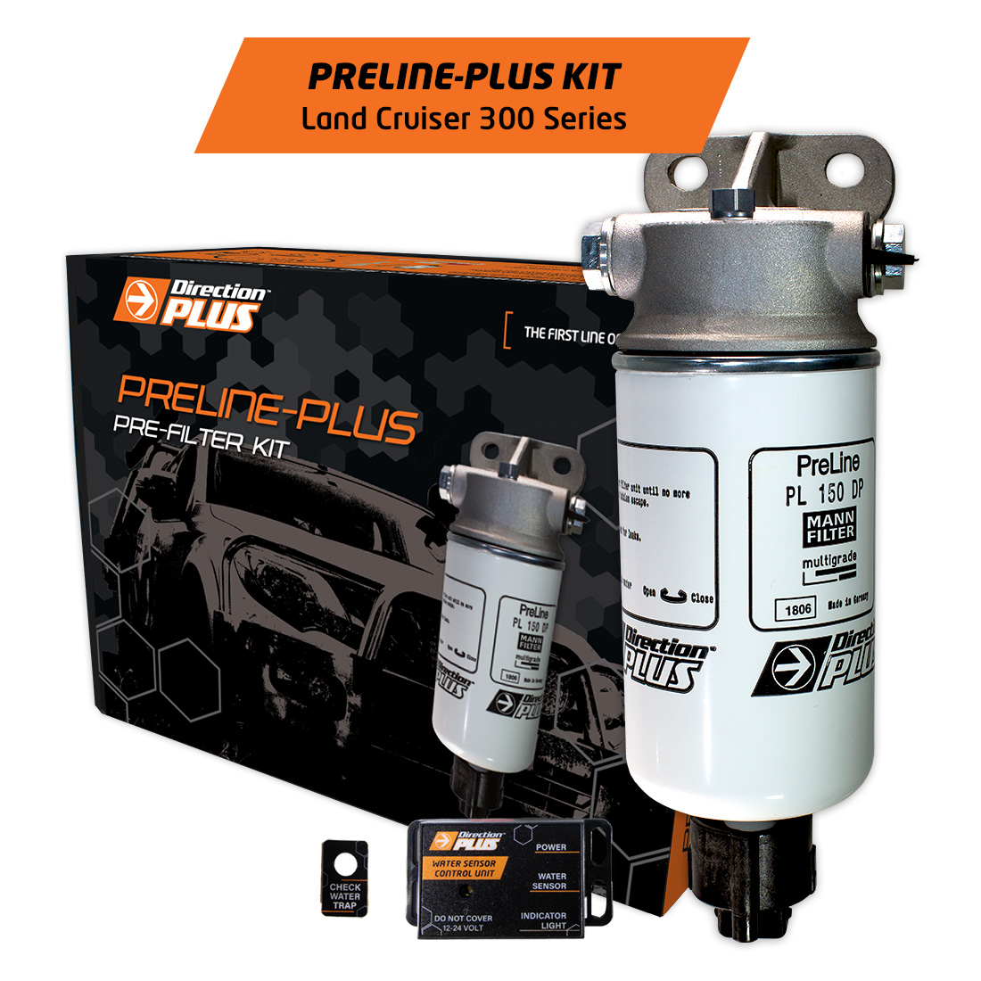 PreLine-Plus Pre-Filter Kit LAND CRUISER 300 SERIES (PL635DPK)